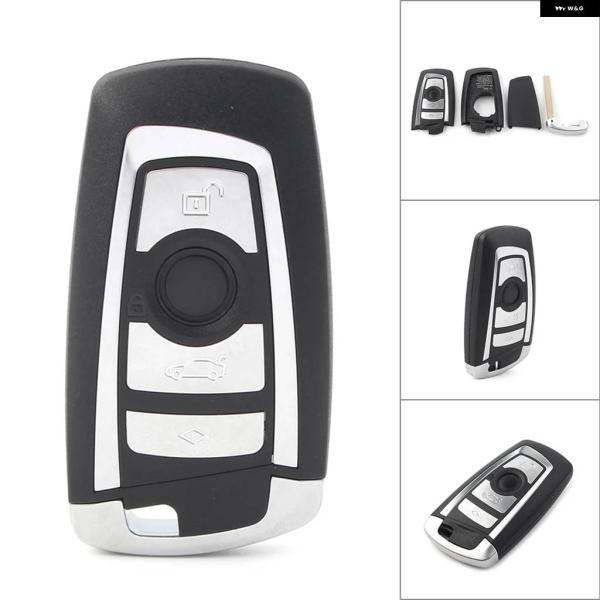 4 ボタン 車リモートキーシェルケースカバー BMW F CLASSIS F10 F20 F30 F40 1 3 5シリーズ 2009-16 カスタム パーツ アクセサリーHigh-concerned chemical:NoneItem W...
