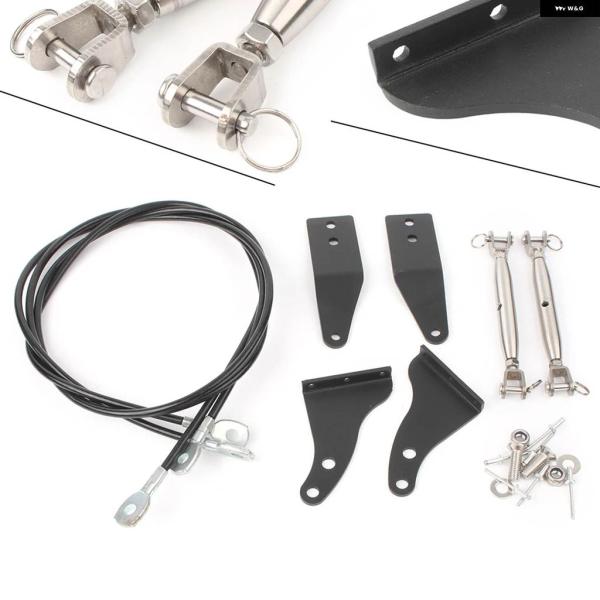 リムライザーキット ジープ ラングラー JK トラフ ジャングル プロテクター 除去ロープ カスタム パーツ アクセサリーHigh-concerned chemical:NoneOther Part Number:Limb Risers K...