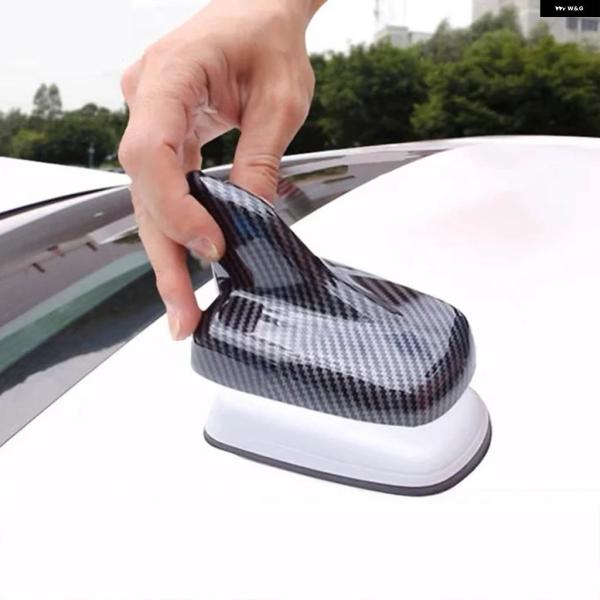車 外装 シャークフィンアンテナアンテナカバー アウディ Q7 2016-2019 Q5 2018-2020-23 カーボン スタイル プラスチック カスタム パーツ アクセサリーHigh-concerned chemical:NoneIt...
