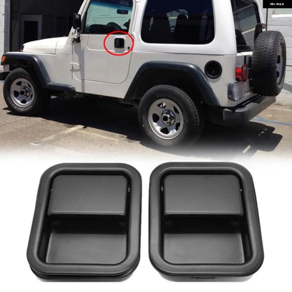 アウター フルメタル ドアハンドル 1987-2006 ジープ ラングラー TJ L YJ 55176382AE 55176383AE カスタム パーツ アクセサリーHigh-concerned chemical:NoneCountry/R...