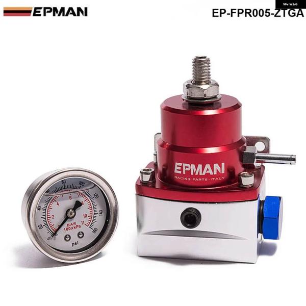 調整可能 0-150 PSI 燃料圧力レギュレーター インジェクションバイパス ゲージ付き/なし BMW E36 325 328 M3 EP-FPR005-ZTGA カスタム パーツ アクセサリーHigh-concerned chemica...