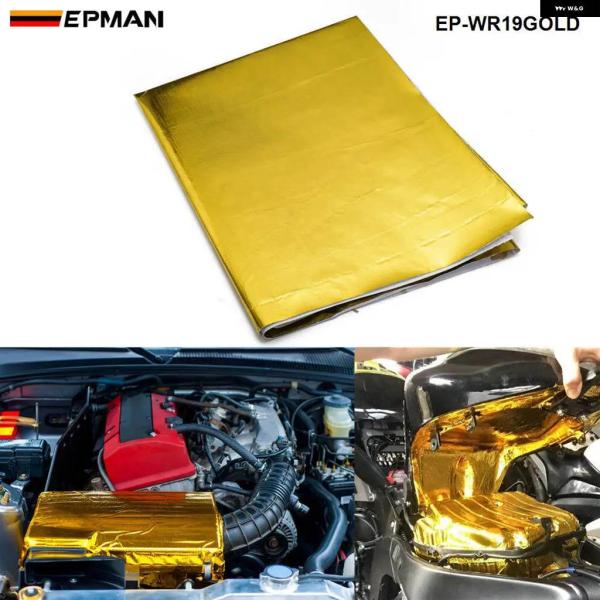 粘着式 REFLECT-A-GOLD ヒートラップバリア 39インチ X 47インチ VW PASSAT アウディ A4 B6 EP-WR19GOLD カスタム パーツ アクセサリーSpecial Features:universalIte...