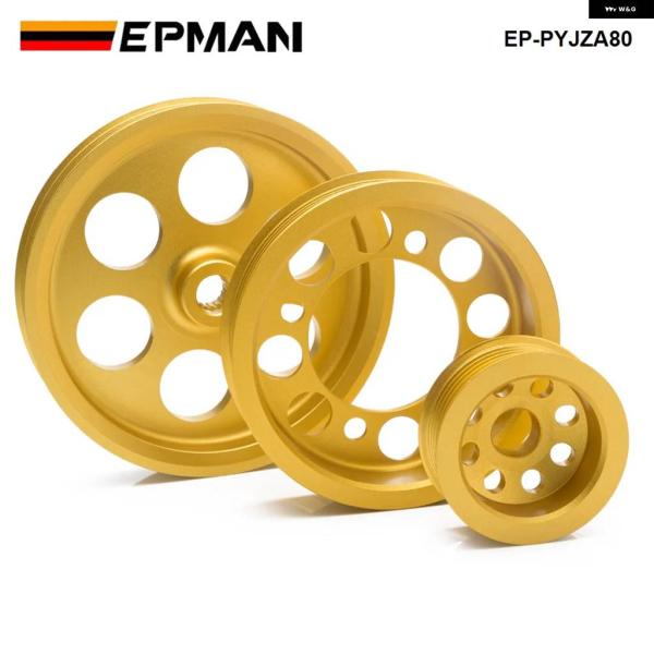 軽量クランク プーリー 93-97 トヨタ スープラ JZA80 2JZGTE アンダードライブ EP-PYJZA80 カスタム パーツ アクセサリーSpecial Features:universalItem Diameter:00inc...