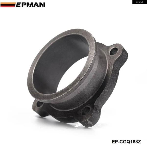 鋳アイアン製 2.5インチ 4ボルト 2.5インチ Vバンド マニホールド ターボチャージ アダプター フランジ変換 アダプター EP-CGQ168Z カスタム パーツ アクセサリーHigh-concerned chemical:NoneD...