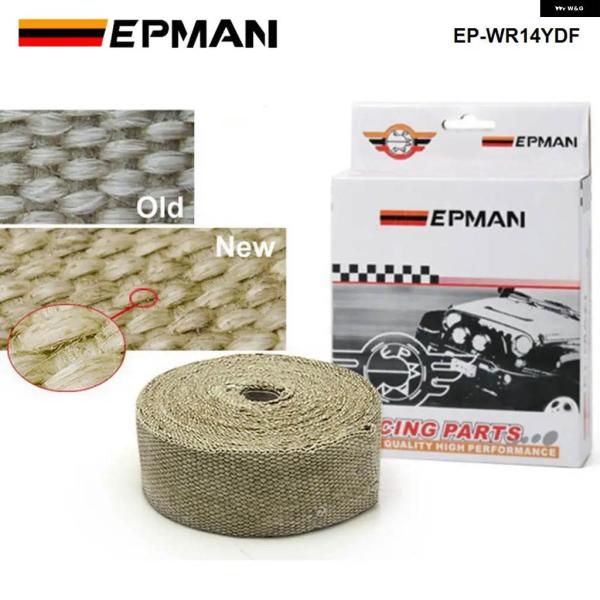 パフォーマンスサーマルヒート マニホールド 排気 システム ラップ ブラウン 幅2インチ 長さ10メートル EP-WR14YDF カスタム パーツ アクセサリーSpecial Features:UniversalItem Diameter:...