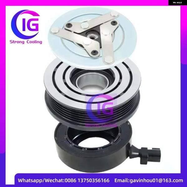 A/C ACコンプレッサー マグネティッククラッチ フォード モンデオ IV S-MAX ギャラクシー フォーカス 1766983 1707371 1683959 9G9N19D629LD カスタム パーツ アクセサリーHigh-conce...