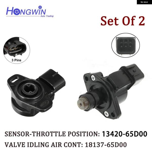 スロットルポジションセンサーセット IAC バルブ 13420-65D00 1813765D00 スズキ グランドビターラ XL-7 シボレー トラッカー 1.6 2.0 2.7 カスタム パーツ アクセサリーHigh-concerned ...