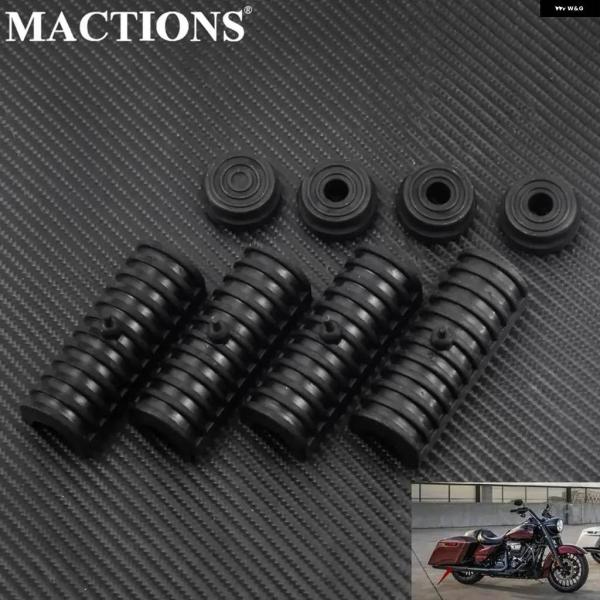 オートバイ ラバーグロメット サポート クッション ハード サドルバッグ ハーレー スポーツスター ツーリング ロードキング エレクトラ グライド 1994-2013 カスタム パーツ アクセサリーBrand Name:MACTIONSOr...