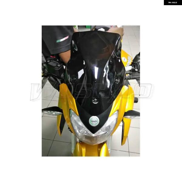 バイク 風防 ウインドスクリーン 2010-17 ベネリ BJ600 BN600I BN BJ 600 I ブラック クリア カスタム パーツ アクセサリーItem Weight:0.3kgItem Height:0cmItem Width...