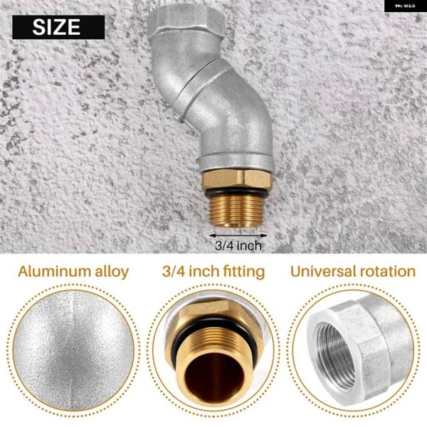 3/4インチ燃料ホーススイベル360度回転コネクタ燃料ノズルマルチプレーン燃料プレーンスイベル カスタム パーツ アクセサリーHigh-concerned chemical:NoneOrigin:Mainland China3/4 Inch...