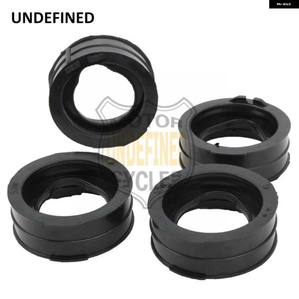 4個 オートバイ キャブレター インターフェース アダプター ヤマハ FJR1300 2003-2012 キャブレター インテーク マニホールド ブーツ ジョイント 5JW-13597-00 カスタム パーツ アクセサリーSpecial F...