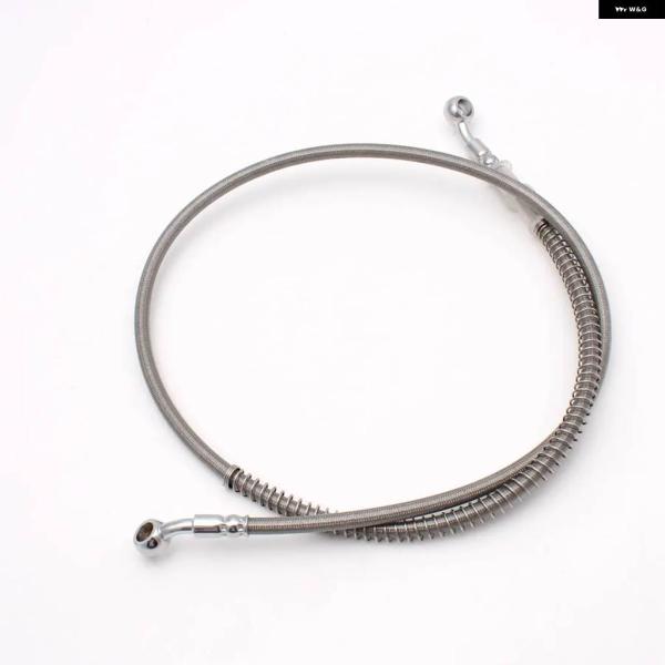 オートバイ フロント 油圧 ブレーキ オイルホース ライン パイプ チューブ 強化ブレーキ システム ステンレス ハーレー 1200 X48 カスタム パーツ アクセサリーProtective parts:Braking System Pr...