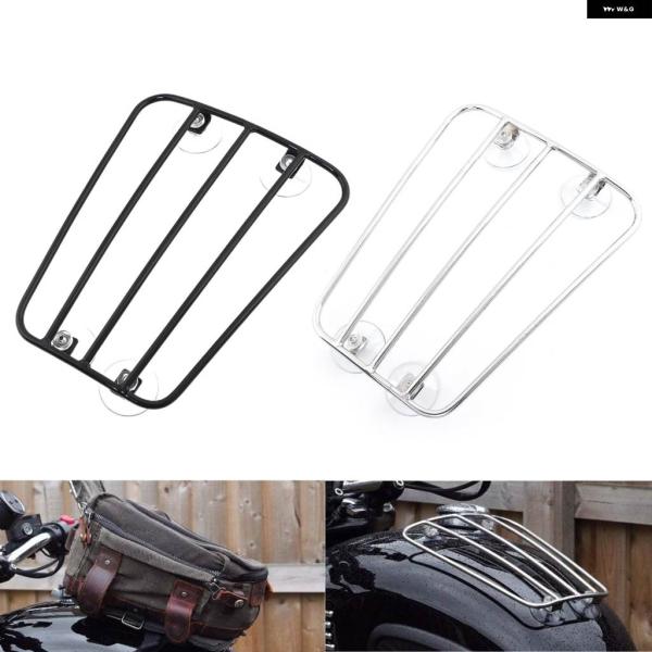 バイク 吸盤式燃料 ガスタンクキャリア エアロパーセルラック トライアンフ ボンネビル CB1100 T100 120 インターセプター 650 カスタム パーツ アクセサリーHigh-concerned chemical:NoneMate...