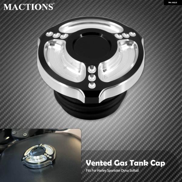 オートバイ ガスキャップ 燃料タンク 右ねじ オイルタンクカバー ハーレー スポーツスター 1200 ソフテイル ローライダー スリム ダイナ FLHR カスタム パーツ アクセサリーModel Name:0Brand Name:MACTI...