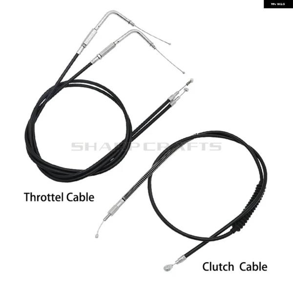 改良型 延長 スロットルラインクラッチ ケーブル ワイヤー ハーレー アイアン 1200 ダイナ ソフテイル ファットボーイ ヘリテージ ロードキング カスタム パーツ アクセサリーHigh-concerned chemical:NoneM...