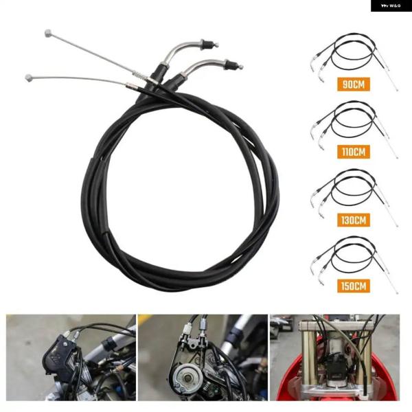 オートバイ スロットル ケーブル ラインワイヤー ハーレー スポーツスター XL XL883 XL1200 48 アイアン スーパーロー ロードスター 90CM 110CM 130CM 150CM カスタム パーツ アクセサリーProtec...