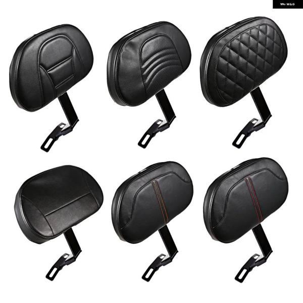 ブラック プラグイン ドライバー バックレスト キット ライダー バックレスト ハーレー ファットボーイ ヘリテージ ソフテイル 2007-2017 CV スタイル カスタム パーツ アクセサリーSpecial Features:Drive...