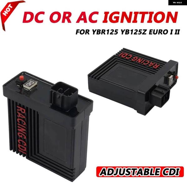 ヤマハ YBR 125 YBR125 YB125Z ユーロ I II オートバイ AC DC CDI パフォーマンス イグニッション イグナイト システム ユニット デジタル調整可能 カスタム パーツ アクセサリーSpecification...