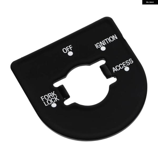 グロスブラック バイク インナー フェアリング イグニッション スイッチ パネル アクセントカバー ハーレー ストリート エレクトラ グライド トライク FLHTCU FLHX カスタム パーツ アクセサリーHigh-concerned c...