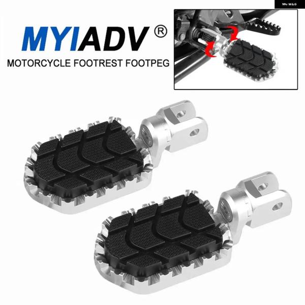 オートバイ フットペグ フットレスト BMW R1200GS OC 2004-2012 R NINE T SCRAMBLER F650GS F700GS F800GS R1100GS R1150GS 99-03 カスタム パーツ アクセサリ...
