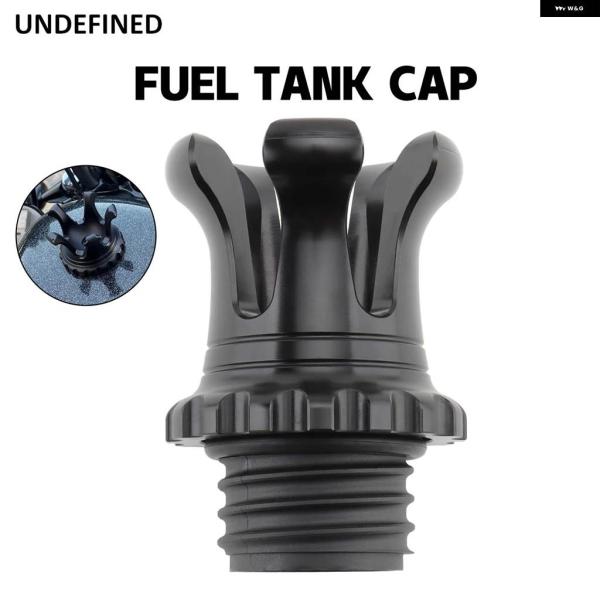 オートバイ 大型燃料 タンクキャップ キングクラウン スタイル ガス抜きネジ付き ハーレー スポーツスター XL ツーリング ダイナ ファットボブ FXDF ソフテイル カスタム パーツ アクセサリーHigh-concerned chemi...