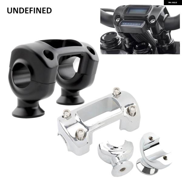 1.25インチ ハンドルバー ライザークランプキット ハーレー ソフテイル ストリートボブ FXBB ブレイクアウト FXBR FXDR 114 2018-2023 ストリートボブ 114 2021-2023 カスタム パーツ アクセサリー...