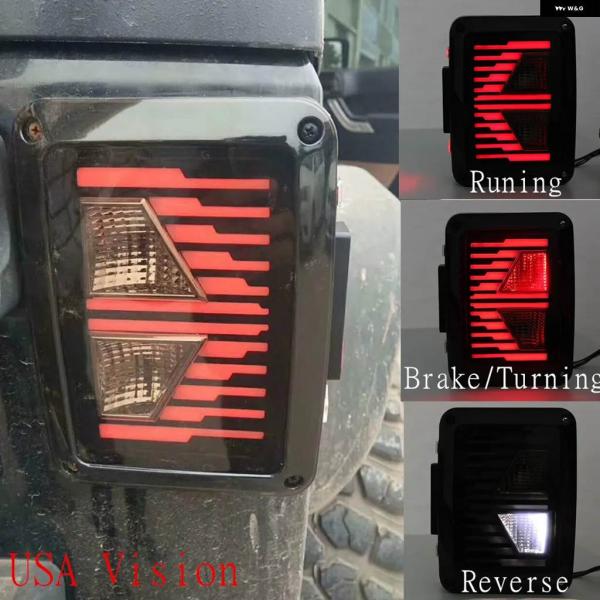 LED テールライト ジープ ラングラー テールライト ジープ ラングラー JK JKU スポーツ サハラ フリーダム ルビコン 2007-2016 カスタム パーツ アクセサリーVoltage:12 VSpecial Features:T...