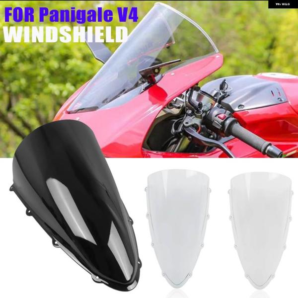 オートバイ ツーリング用風防 ウインドスクリーン ウインドデフレクター ドゥカティ パニガーレ V4 レース アップハイ フェアリング バイザー ウインドスクリーン カウル カスタム パーツ アクセサリーHigh-concerned che...