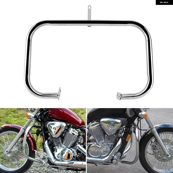 オートバイ アクセサリー クラッシュ バー エンジン ガード クローム ホンダ シャドウスティード VT400 VLX600 VT600 1999-2008 カスタム パーツ アクセサリーHigh-concerned chemical:No...