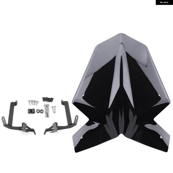 ウインドスクリーン DUKE 125 ウインドシールド KT-M DUKE 390 ウインドスクリーン デフレクター ブラケット 付き KTM DUKE125 DUKE390 2017-2023 2022 カスタム パーツ アクセサリーPr...