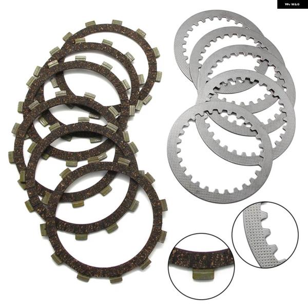 オートバイ フリクションクラッチディスク ヤマハ SR250G SR250H SR250TH TT250G TT250H TT250J OEM:360-16325-00 5 1.2 5Y1-16321-00 カスタム パーツ アクセサリーH...