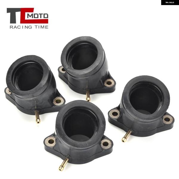 オートバイ キャブレター インターフェース アダプター 4個 ヤマハ XS1100 XS1100E XS1100F XS1100G XS1100LG XS1100SG XJ1100 XS1100H XS1100F カスタム パーツ アクセサ...