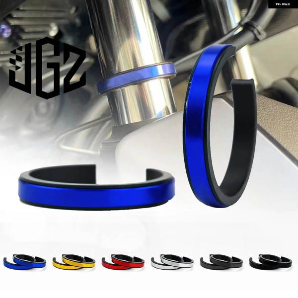44-47MM CNC S1000RR オートバイ フロントショック アブソーバー 補助調整リングテスト圧縮 BMW S1000RR 2010 - 2022 2023 カスタム パーツ アクセサリーProtective parts:Othe...