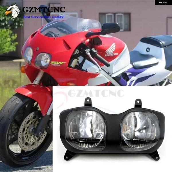 オートバイ ホンダ RVF400 NC35 1994-1996 1995 94-95-96 RVF 400 NC 35 ヘッドライト ヘッドランプ アセンブリ ハウス クリアライト カスタム パーツ アクセサリーHigh-concerned...