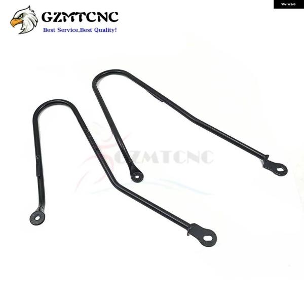 パニアレール サドルバッグ サポート ブラケット サイド ボンネビル T120 T100 スラクストン 1200 ストリート ツイン/カップスピード ツイン 2016-2024 1組 カスタム パーツ アクセサリーProtective pa...