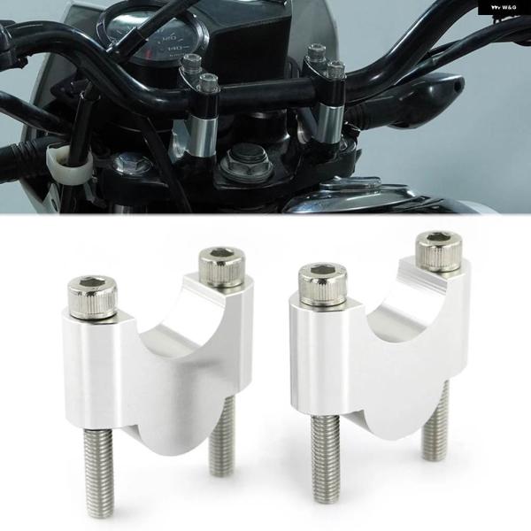 ドゥカティ MONSTER 600 400 750 800 900 MULTISTRADA GT1000 TOURING 7/8インチ 22MM ハンドルバー ライザー スタンダードバー マウント ライザー オートバイ カスタム パーツ ア...