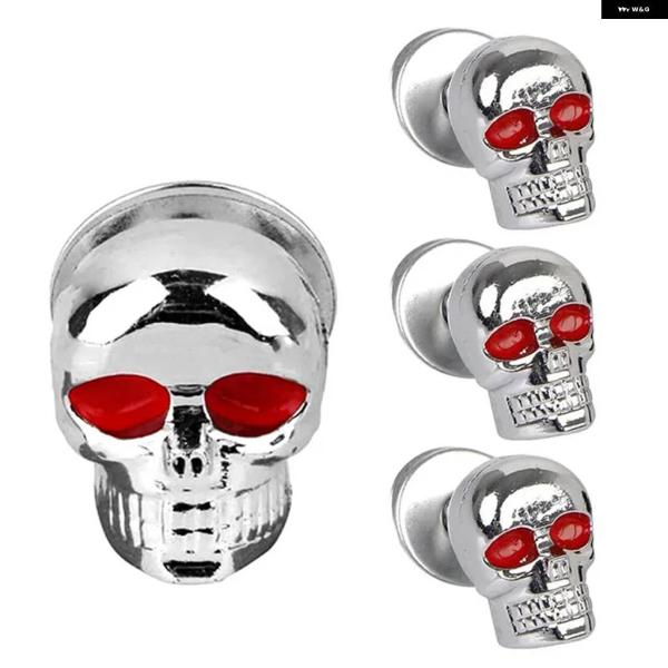 スケルトン スカル ボルト ナット ネジ オートバイ ハーレー ロードキング ソフタイ FXSTI ホンダ VF マグナ 500 シャドウエース GL用 6個 カスタム パーツ アクセサリーProtective parts:OtherHig...