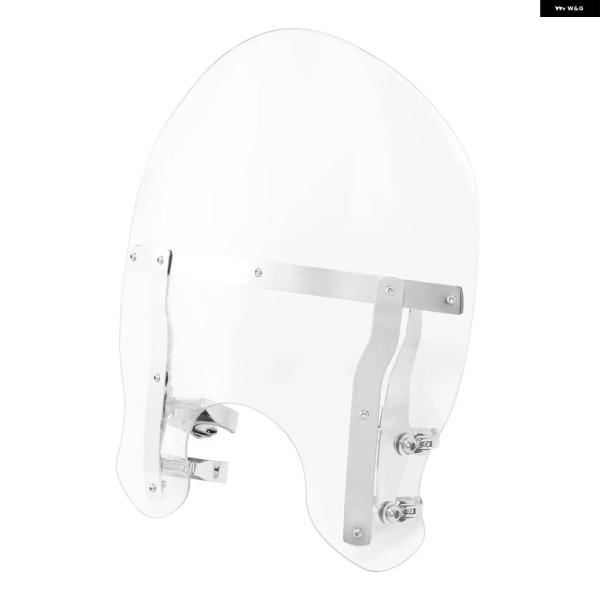 ハーレー ダイナ ローライダー FXDL スーパーグライド 2006-2017 ストリートボブ ソフテイル スタンダード用 19インチ ウィンドシールド クランプ カスタム パーツ アクセサリーHigh-concerned chemical...