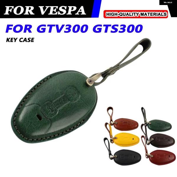 VESPA GTS300 GTV300 GTV 2023 - 2025 バイク アクセサリー キーケース フォブカバー ホルダー バッグ ハウジング リング キー チェーン カスタム パーツ アクセサリーProtective parts:O...