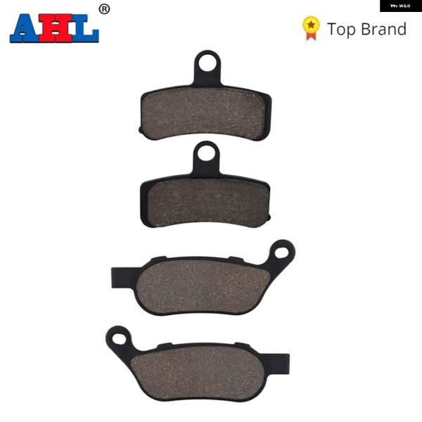 バイク フロントリア ブレーキ パッド ハーレー ダイナ スーパー ワイドグライド FXD FXDC FXDWG スイッチバック FLD ストリート FXDB ローライダー FXDL カスタム パーツ アクセサリーYear:2009 201...