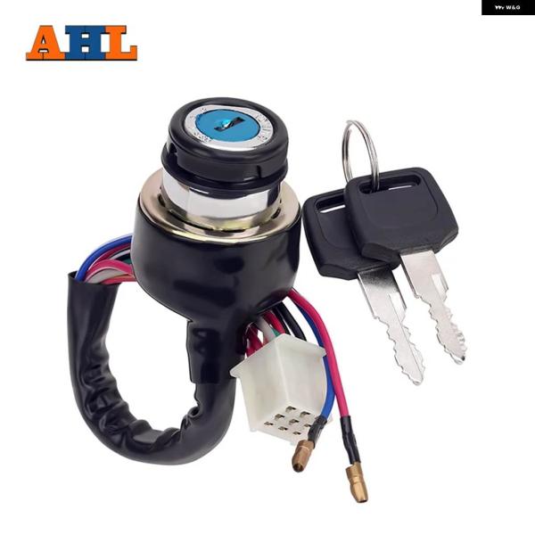 オートバイ 9ピン2線式電動ドアロックプラグ イグニッション キースイッチ スズキ AX100 AX 100 125CC 150CC 250CC 300CC ATV カスタム パーツ アクセサリーHigh-concerned chemica...
