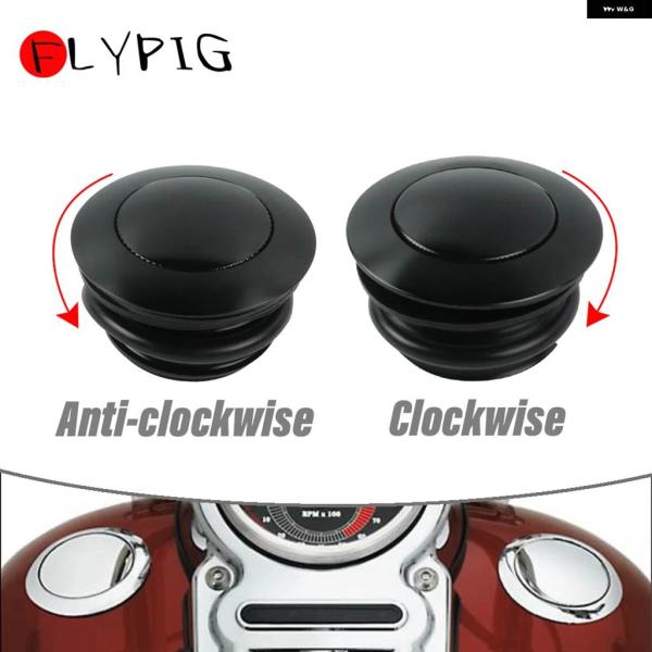 ポップアップ式ねじ込み式燃料タンクカバー ガスキャップ SPORTSTER DYNA SOFTAIL FATBOY カスタム パーツ アクセサリーHigh-concerned chemical:NoneModel Name:For Harl...