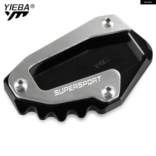 ドゥカティ ハイパーストラーダ ハイパーモタード 939 950/SP スーパースポーツ/S スクランブラー 1100 キック スタンド フット サイド スタンド エクステンション パッド サポート プレート カスタム パーツ アクセサリー...