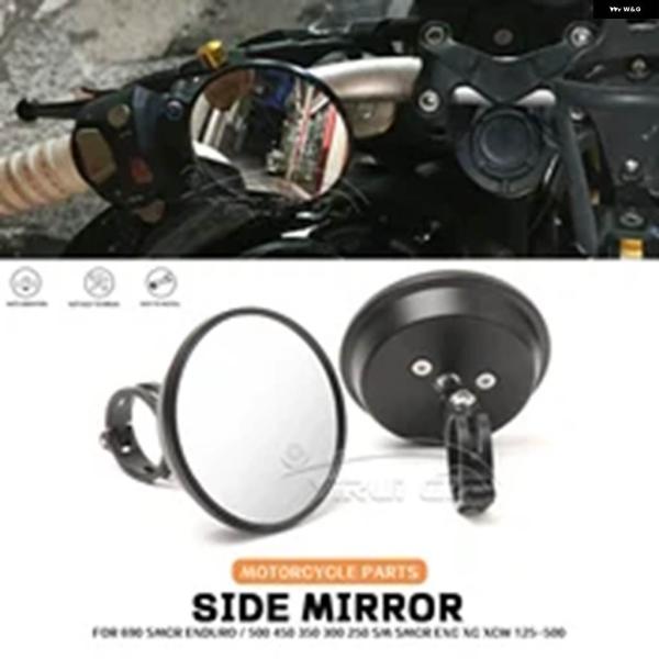 690 SMCR ENDURO / 500 450 350 300 250 オートバイ ブラインド スポット補助レトロバイザー SM SMCR EXC XC XCW 125-500 リアビューミラー カスタム パーツ アクセサリーMater...