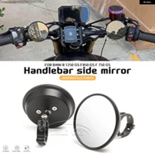 オートバイ レトロバイザー BMW R1250GS F850GS F750GS ESPELHO CONVEXO ESPELHOS DE GRANDE ANGULARPARA R1250GS カスタム パーツ アクセサリーMaterial:S...