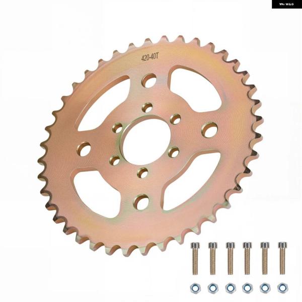オートバイ チェーン スプロケット 420-40T コールマン CT100U ミニ バイク グレード35 オートバイ アクセサリー カスタム パーツ アクセサリーHigh-concerned chemical:NoneSpecial Fea...