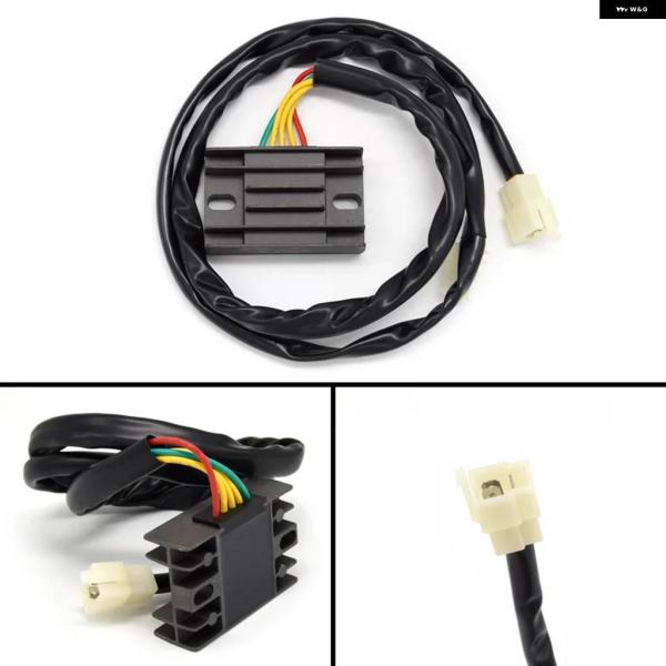 オートバイ 電圧レギュレーター 整流器 ホンダ CRM250 1989-1999 バイク アクセサリー 燃料電流 整流器 パーツ 5ライン ブラック カスタム パーツ アクセサリーHigh-concerned chemical:NoneSp...