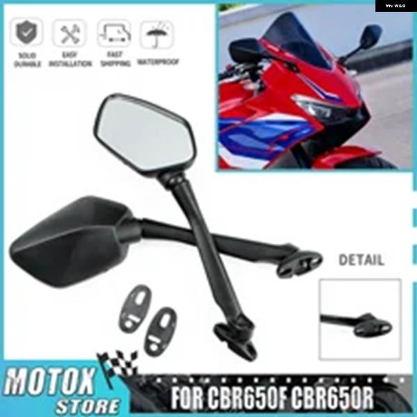 オートバイ ホンダ CBR650F 2014-2018 CBR650R 2019-2024 バックミラー サイドミラー 2016 2017 2020 - 23 カスタム パーツ アクセサリーHigh-concerned chemical:N...