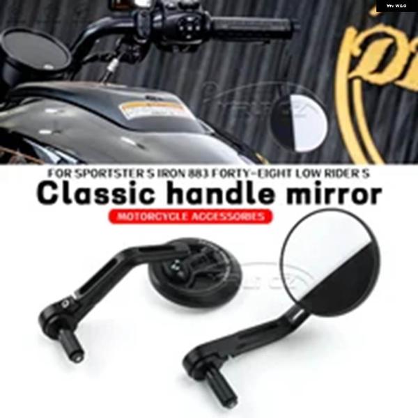 ハーレー ダビッドソン スポーツスター S アイアン 883 883 フォーティーエイト バイク リアビュー ハンドルバー バックミラー サイドミラー ローライダー S カスタム パーツ アクセサリーOrigin:Mainland Chin...