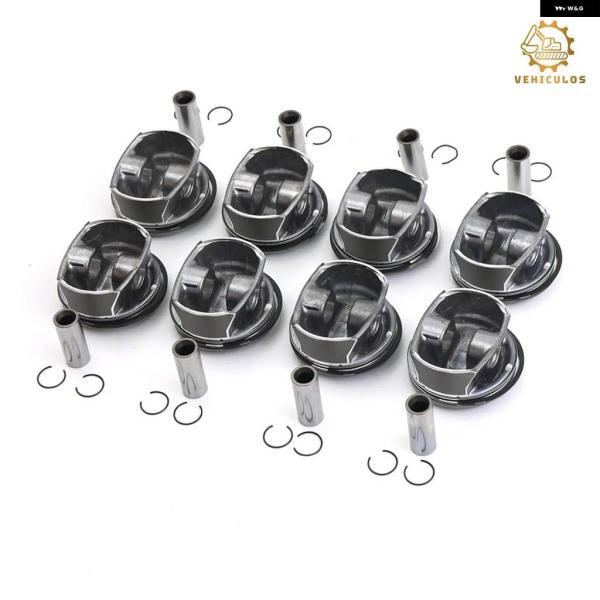 8X ピストンリング キット ポルシェ カイエン パナメーラ S GTS 4.8L V8 957 970 ME STD ボア 96MM OEM 94810304824 94810304724 カスタム パーツ アクセサリーHigh-conc...